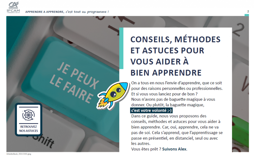 Apprendre à apprendre, c'est tout un programme